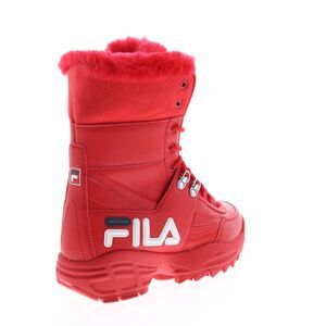 Fila | Shoes | Fila Womens Disruptor Boot Red Boots Nwt | Poshmark